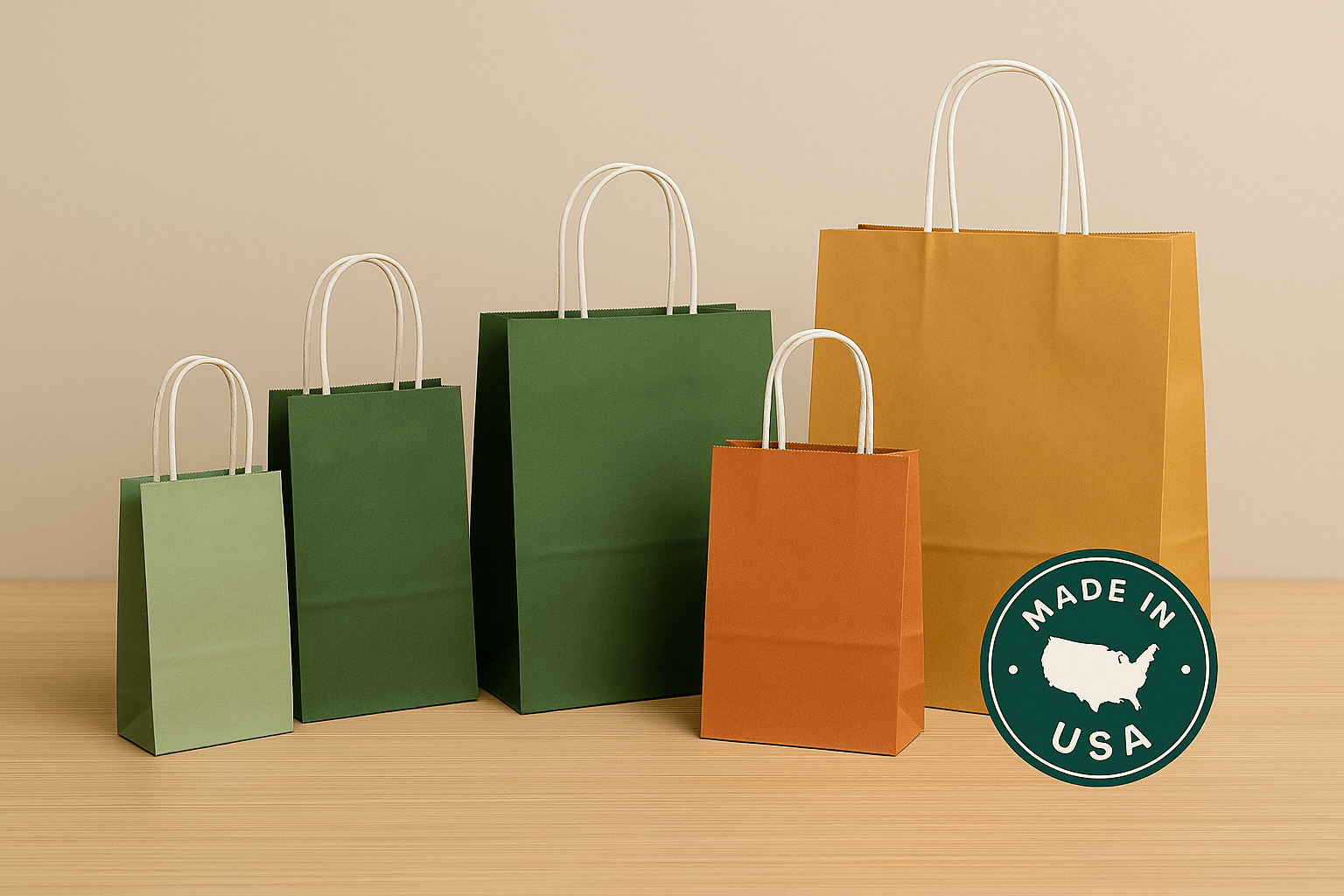 Wholesale Paper Bags: Kraft, Small, Bulk from Manufacturers