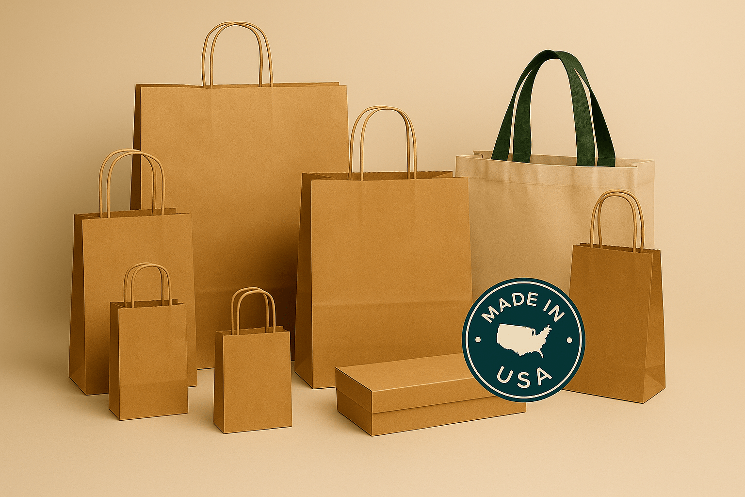 Wholesale Paper Bags: Kraft, Small, Bulk from Manufacturers